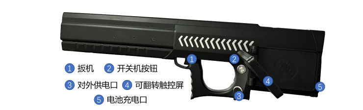 2KM Radius Detection and Attack Anti-Drone Device X-Band White ...